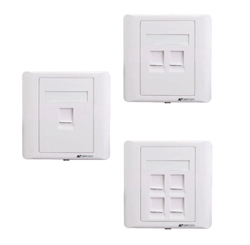 Optic Digital Keystone Jacks & Face Plates | DCD Distribution ...